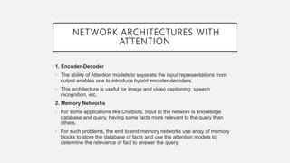Survey of Attention mechanism & Use in Computer Vision | PPTX