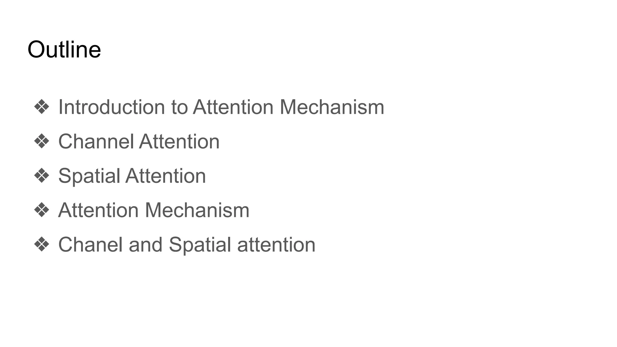 Attention mechanism or model presention.pptx