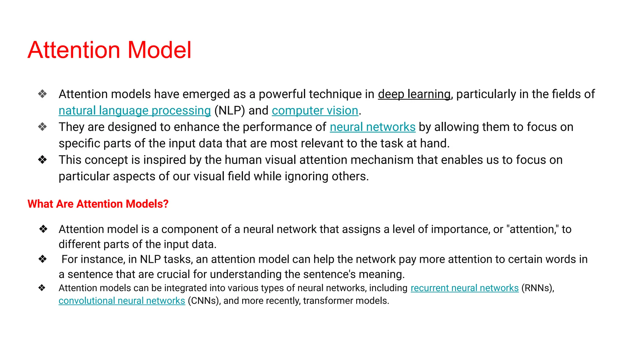 Attention mechanism or model presention.pptx