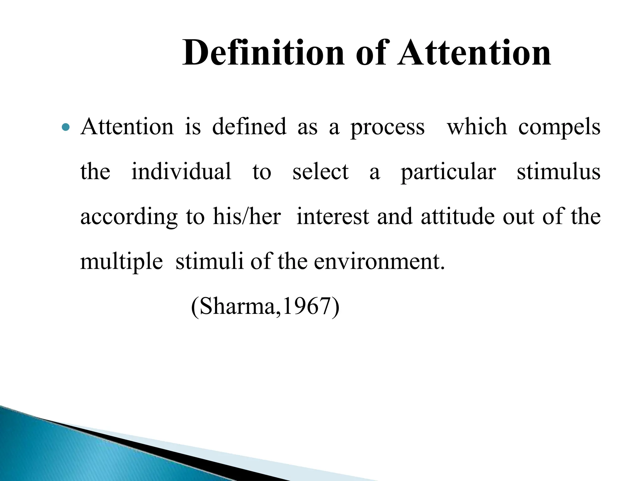 Attention & Self-talk in sports psychology | PPTX