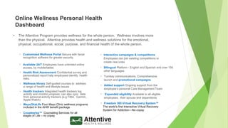 Attentive Health & Welness Plan Overview | PPTX