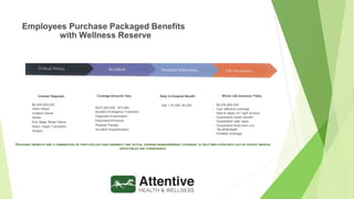 Attentive Health & Welness Plan Overview | PPTX