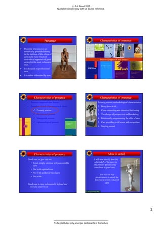 Attentiveness and Care Hand-Out | PDF