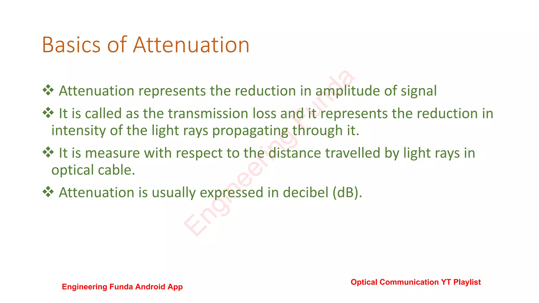 Attenuation | PDF