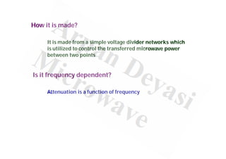 Microwave Attenuator | PDF