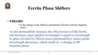 Attenuators and phase shifters 24 | PPTX