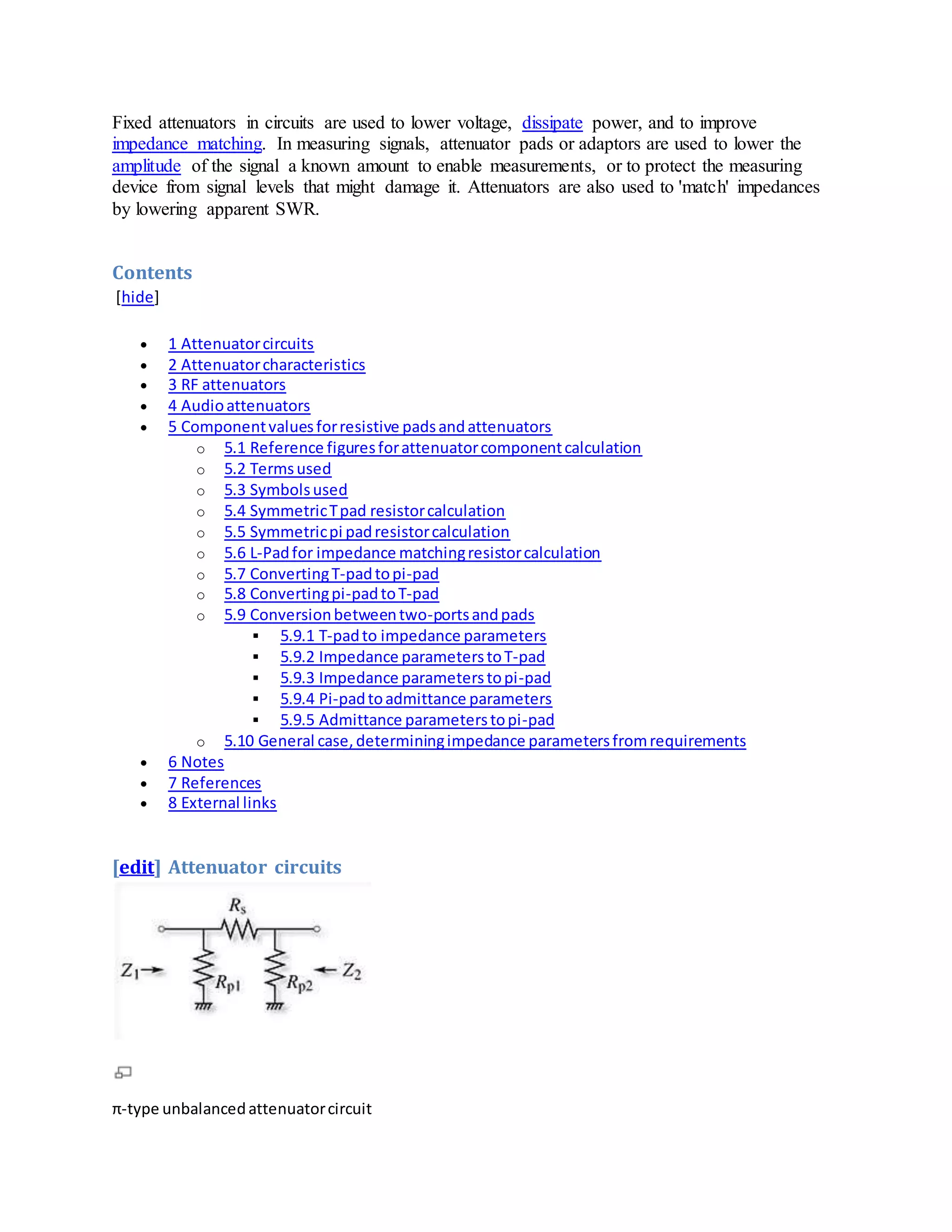 Attenuator unit iv | DOCX
