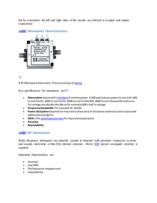 Attenuator unit iv | DOCX
