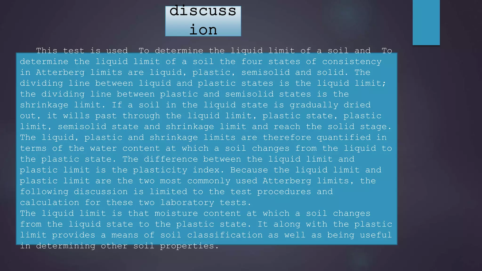 Atterberg limit test | PPTX