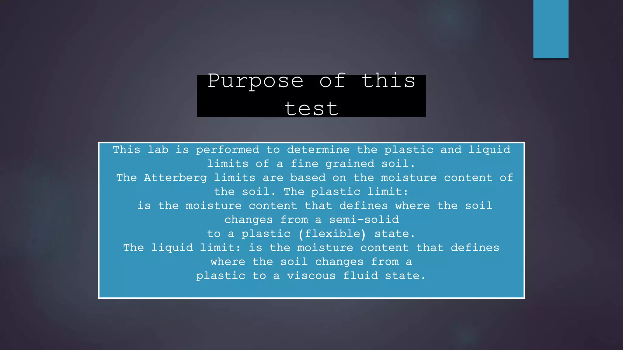 Atterberg limit test | PPT Atterberg limit test | PPT