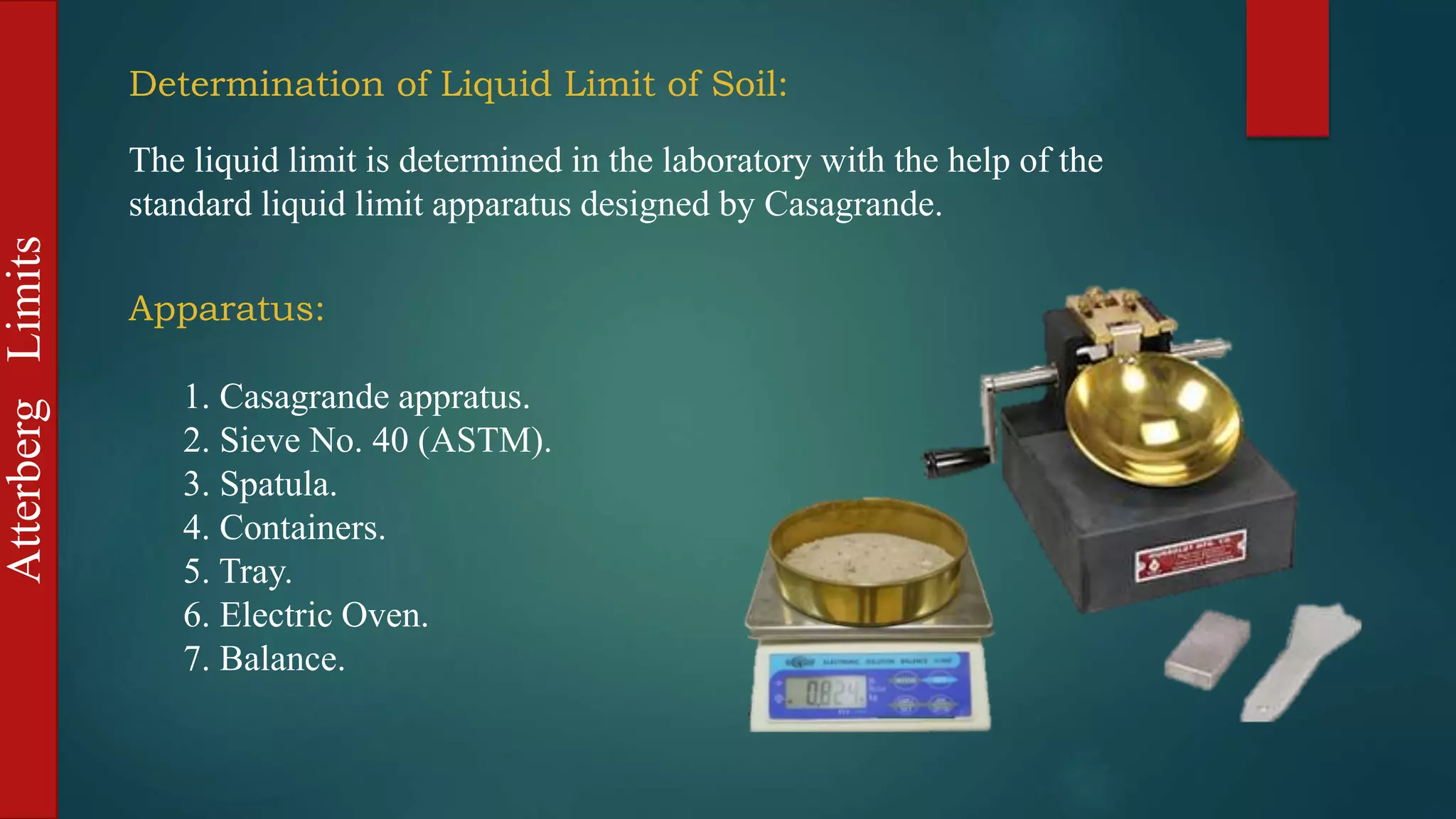 Atterberg limits | PPTX