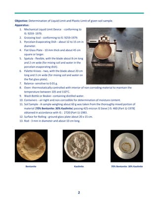 Atterberg Limits Test | PDF