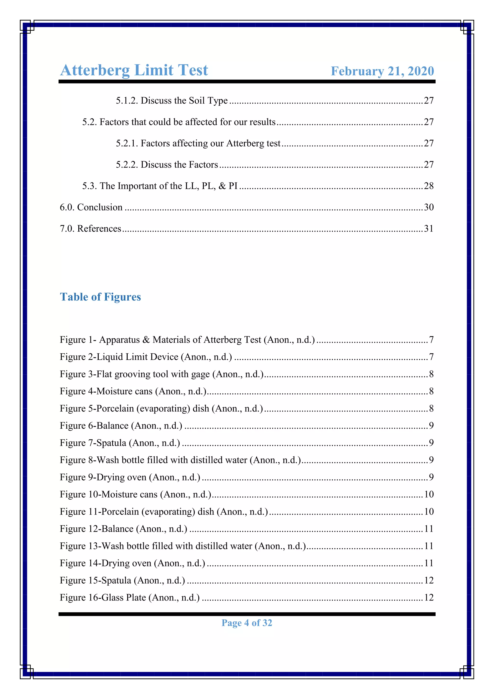 Atterberg Limit Test | PDF