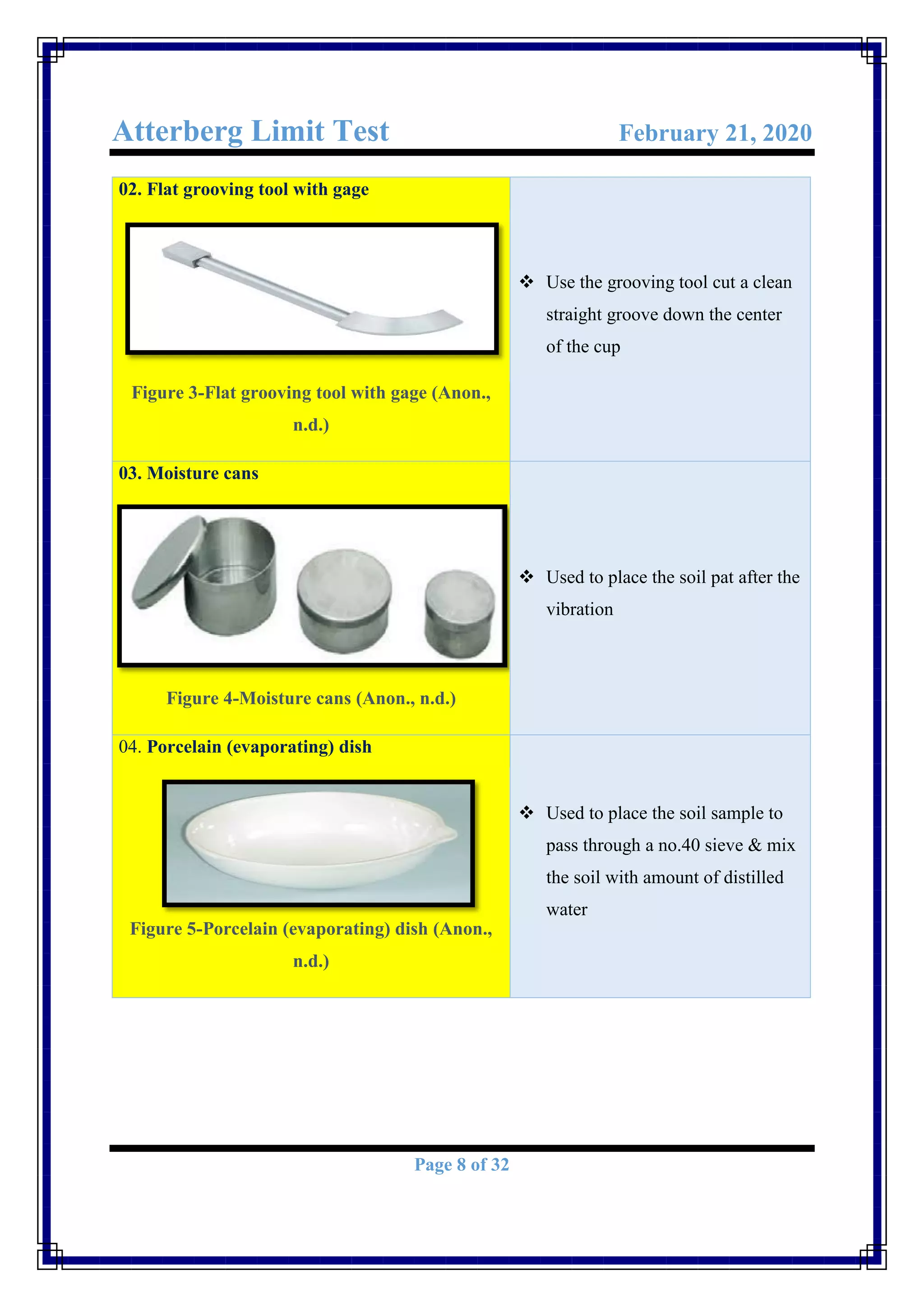 Atterberg Limit Test | PDF