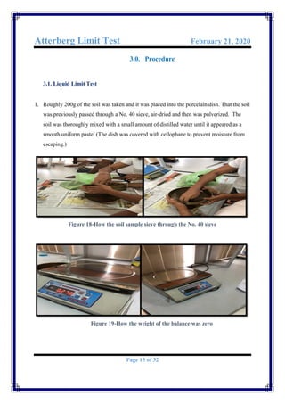 Atterberg Limit Test | PDF