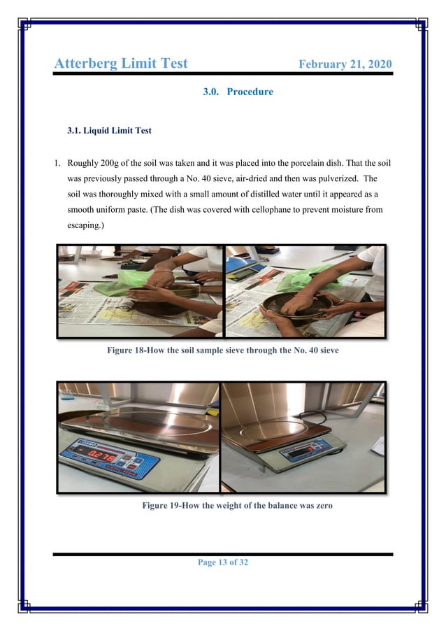 Atterberg Limit Test | PDF | Home Appliances | Home & Garden