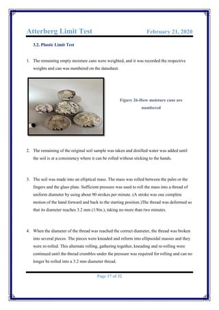 Atterberg Limit Test | PDF
