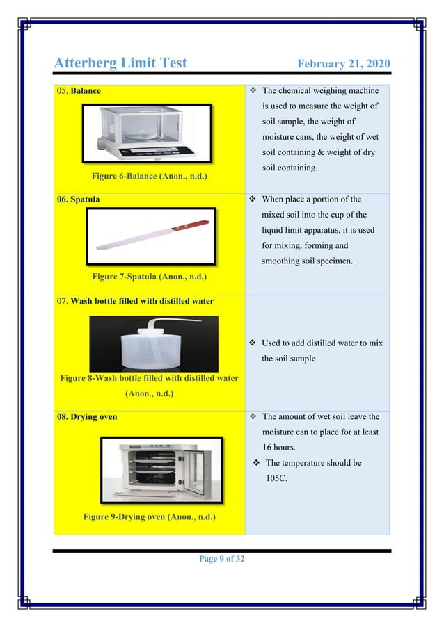 Atterberg Limit Test | PDF | Home Appliances | Home & Garden