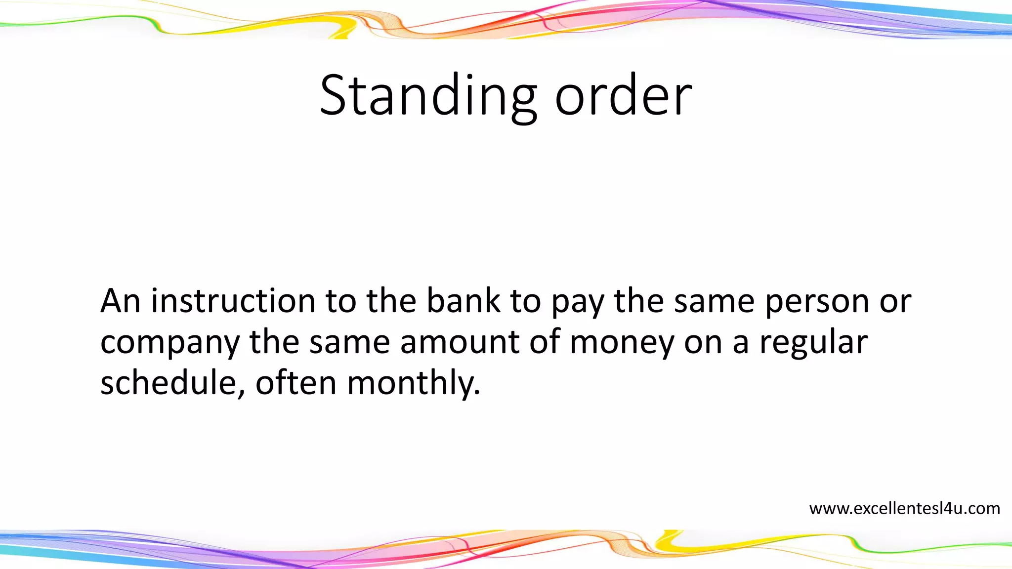 ESL at the bank flashcards | PDF