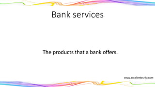 ESL at the bank flashcards | PDF
