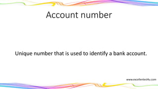 ESL at the bank flashcards | PDF
