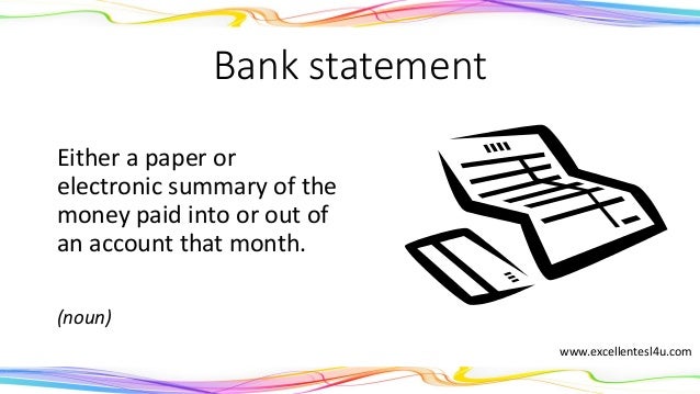 ESL at the bank flashcards