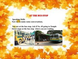 At the bus stop | PPT