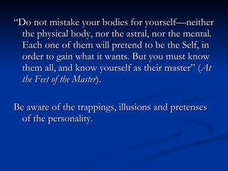 At the feet of the master | PPT