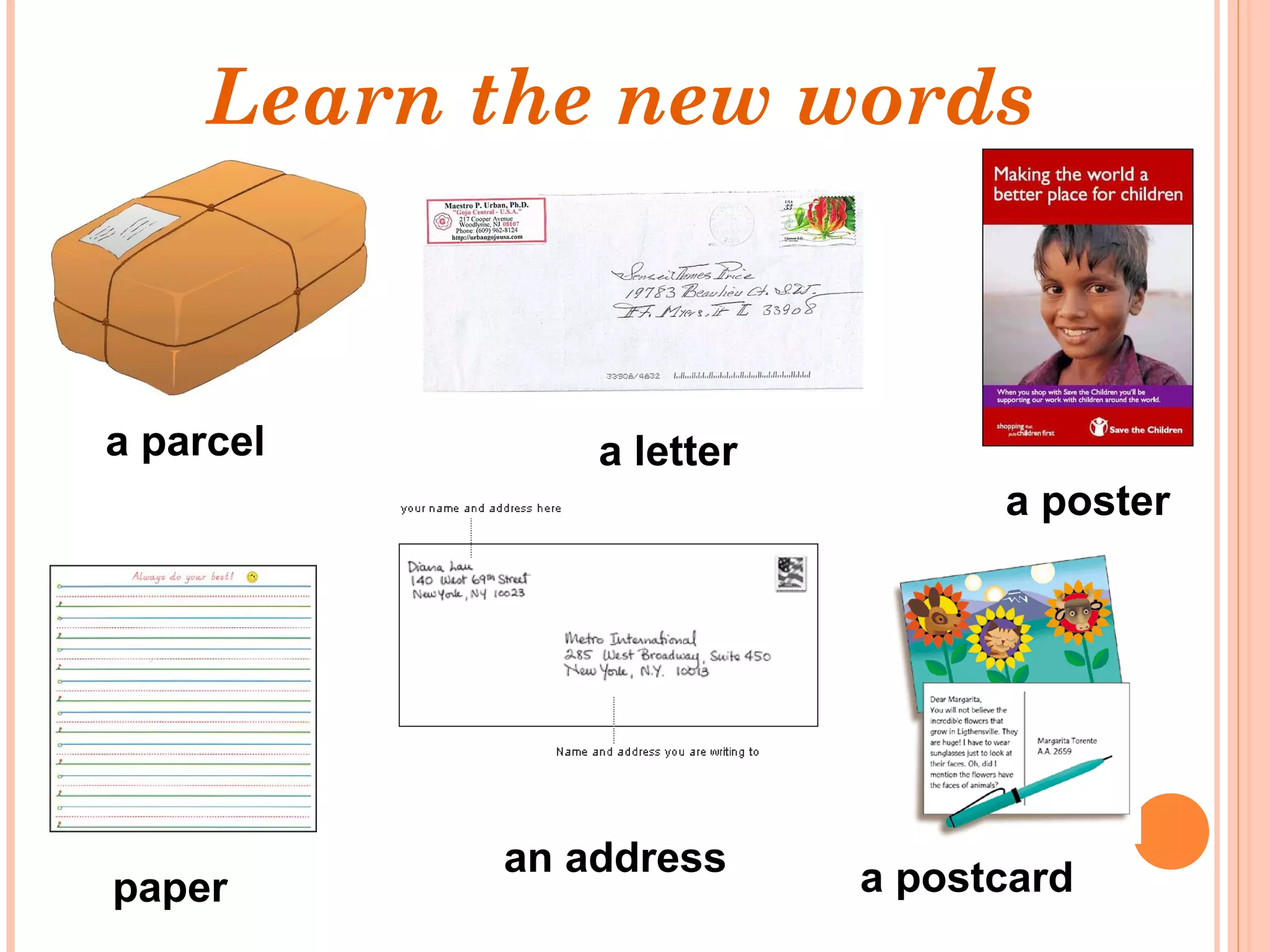 At the post office | PPT