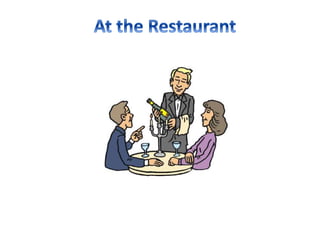 At the restaurant | PPTX