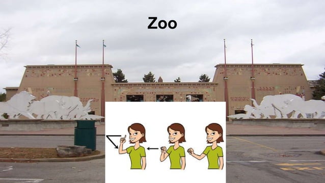 ASL At the zoo words | PPTX