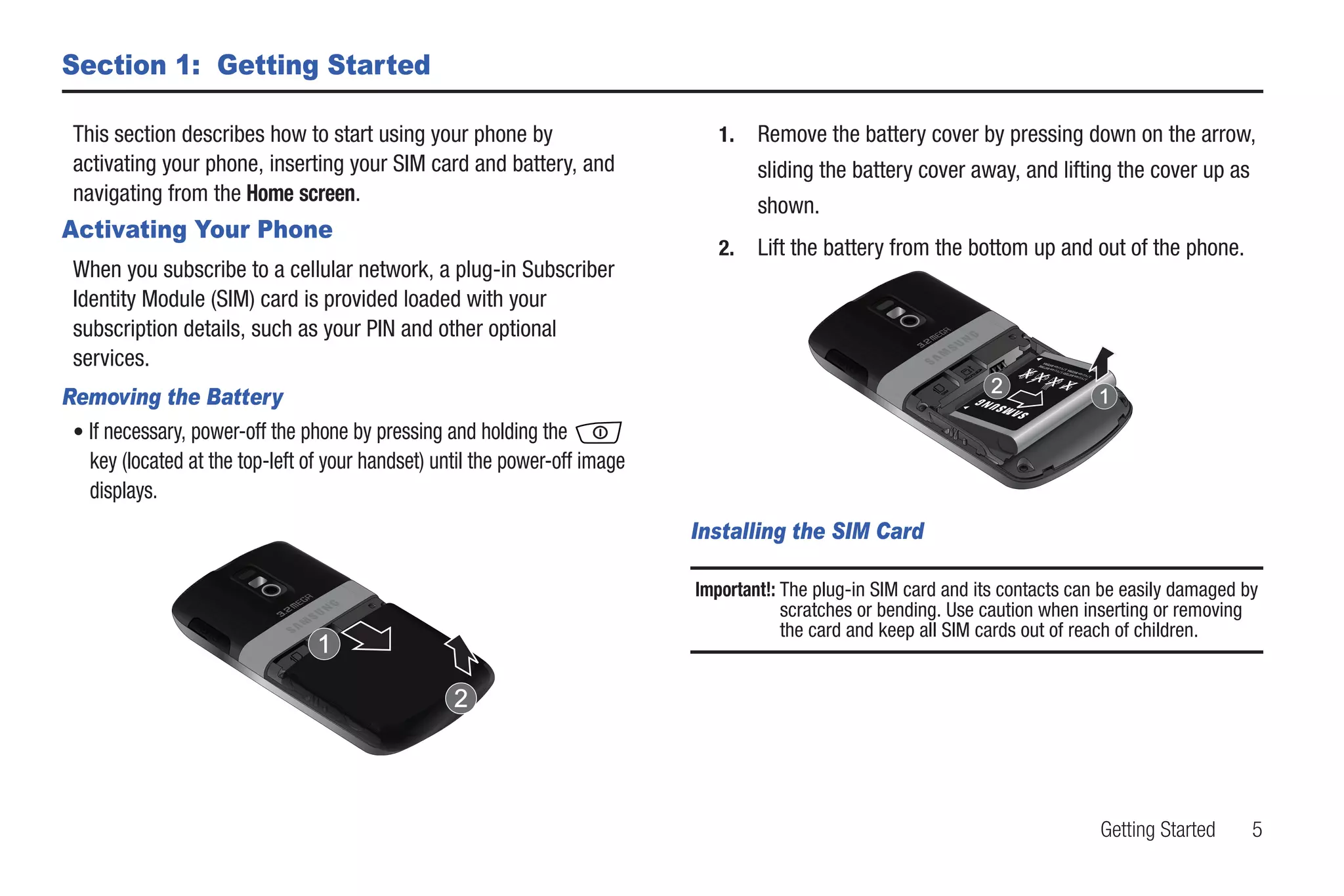 Manual Samsung SGH - i637 en inglés | PPT