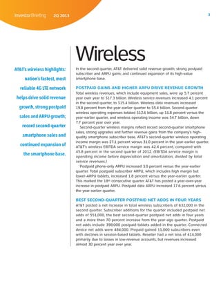 At&tib final 2q13 | PDF
