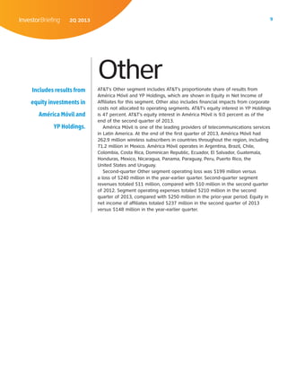 At&tib final 2q13 | PDF