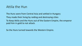 Attila the hun | PPTX