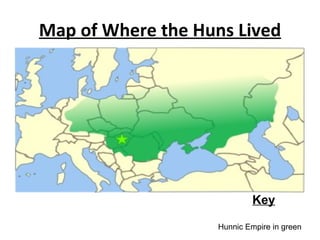 Huns World Map Ap