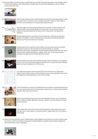 ATTiny85 ATTiny45 and ATTiny13 based projects list - ATMega32 AVR.pdf