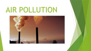 AIR POLLUTION ENVIRONMENT PROJECT WORK IN MY SCHOOL | PPTX | Indoor ...