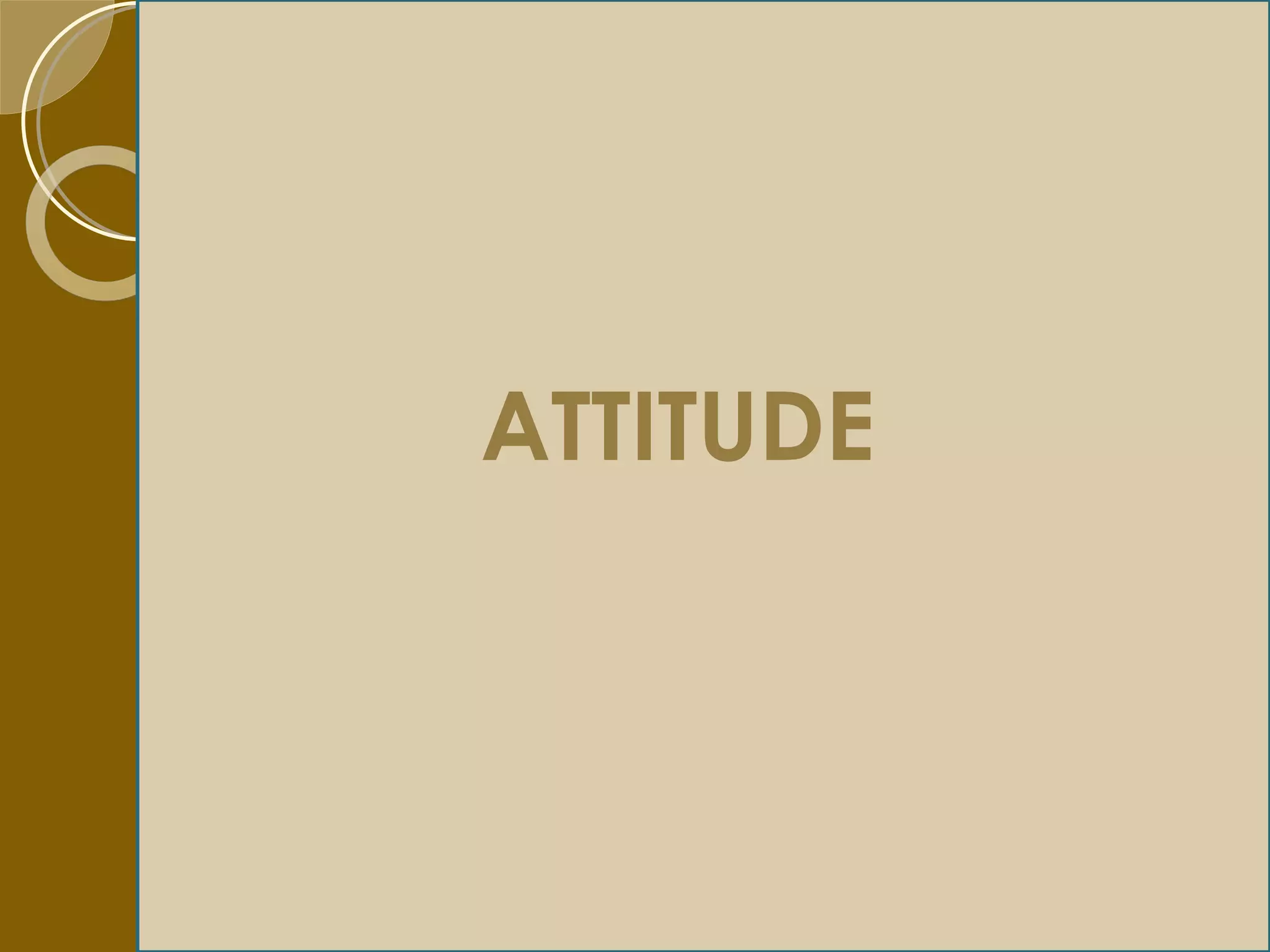 Attitude | PPT