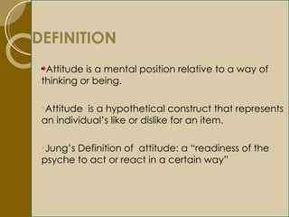 Attitude | PPT