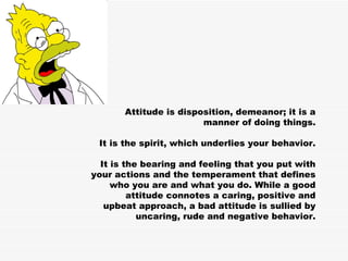 Attitude | PPT