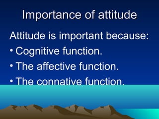 Attitude | PPT