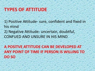 Attitude | PPT
