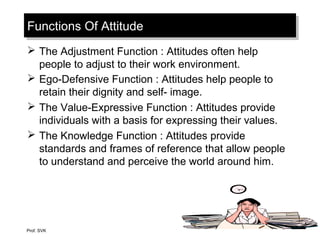 Attitude- Organisational Behaviour | PPT