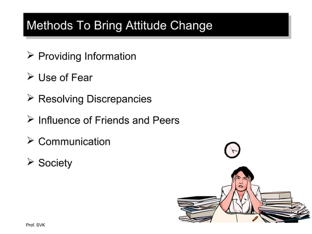 Attitude- Organisational Behaviour | PPT