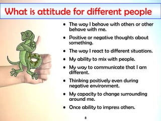 Attitude Towards Life | PPTX