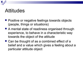 Attitude | PPT