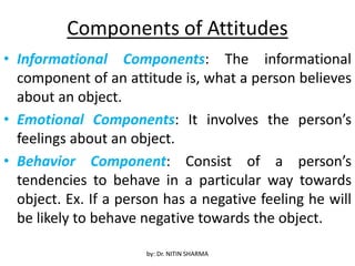 Organizational Behaviour :Attitude | PPT