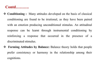 Attitude- Psychology | PPTX
