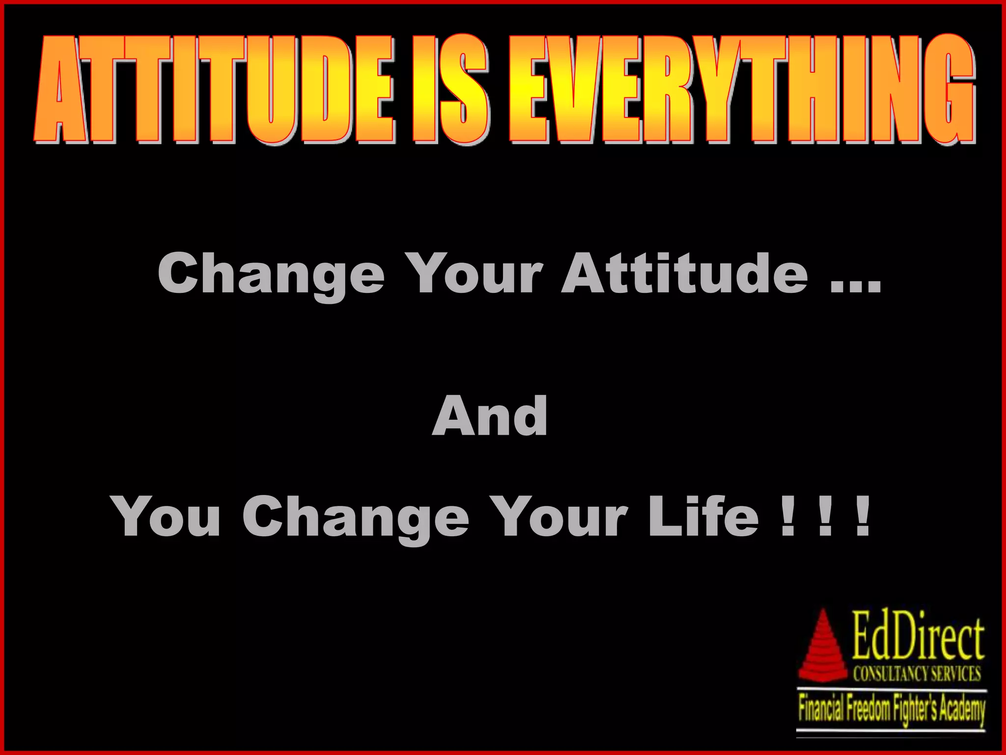 Attitude 100% | PPTX